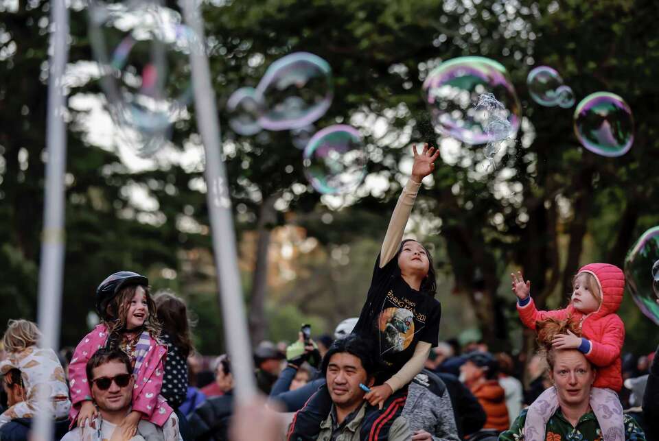 Sea serpent sculpture lights up Golden Gate Park in ‘magical’ debut