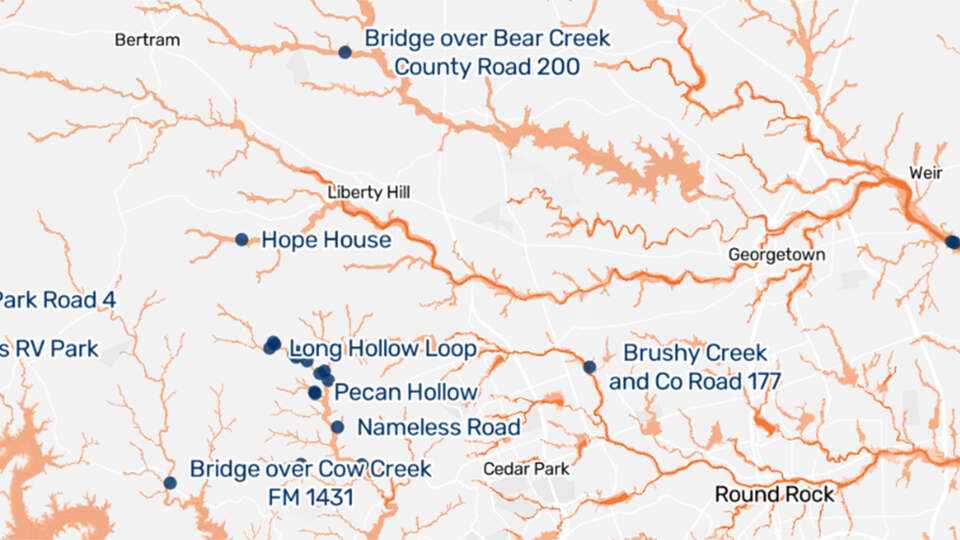 Interactive map shows risks of floodplain developments in Austin area