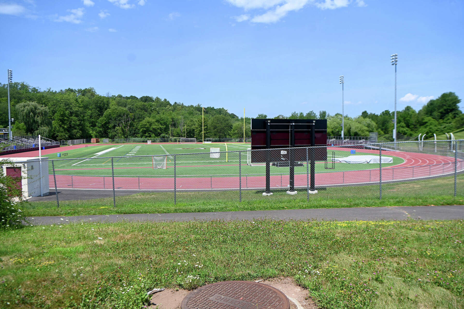 Sheehan High School track begins cracking after two years