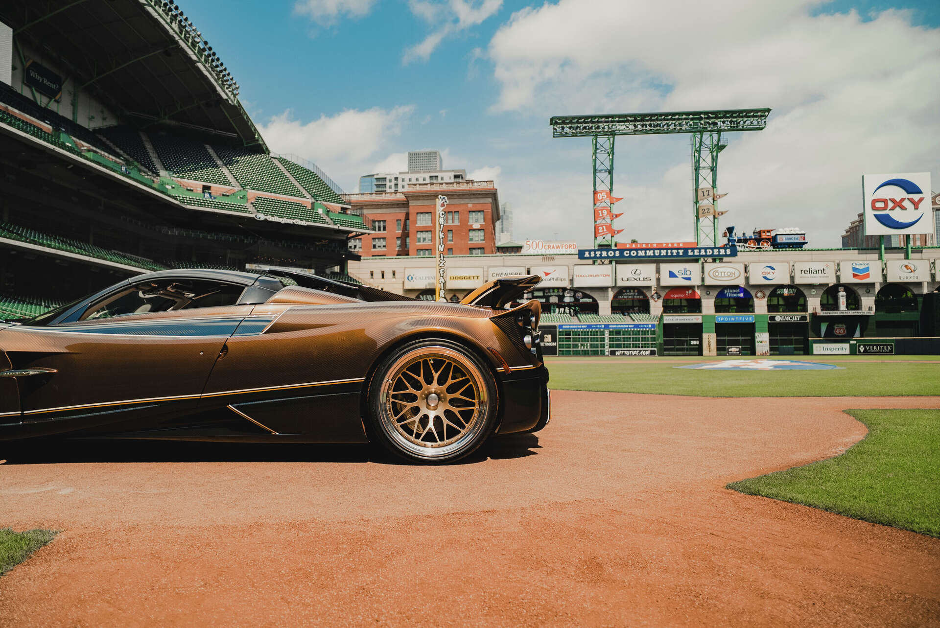 Houston's Daikin Park revs up for the first MLB car show in history