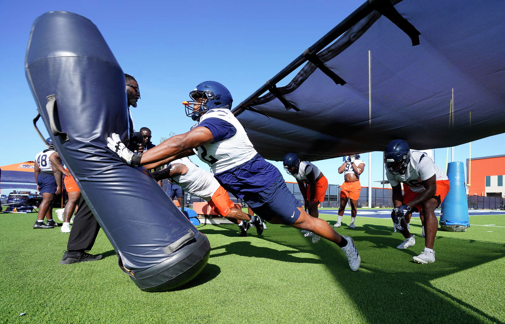 Owen McCown embraces leadership role as UTSA opens fall practice