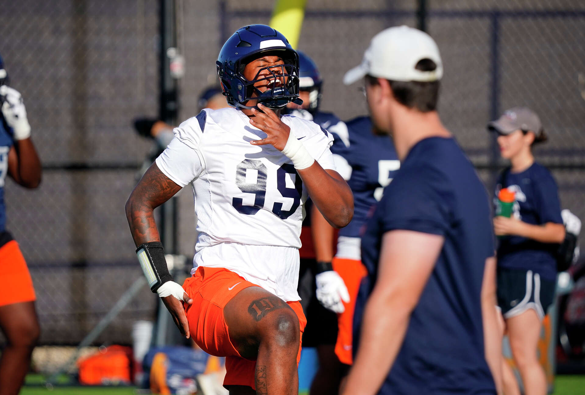 Owen McCown embraces leadership role as UTSA opens fall practice