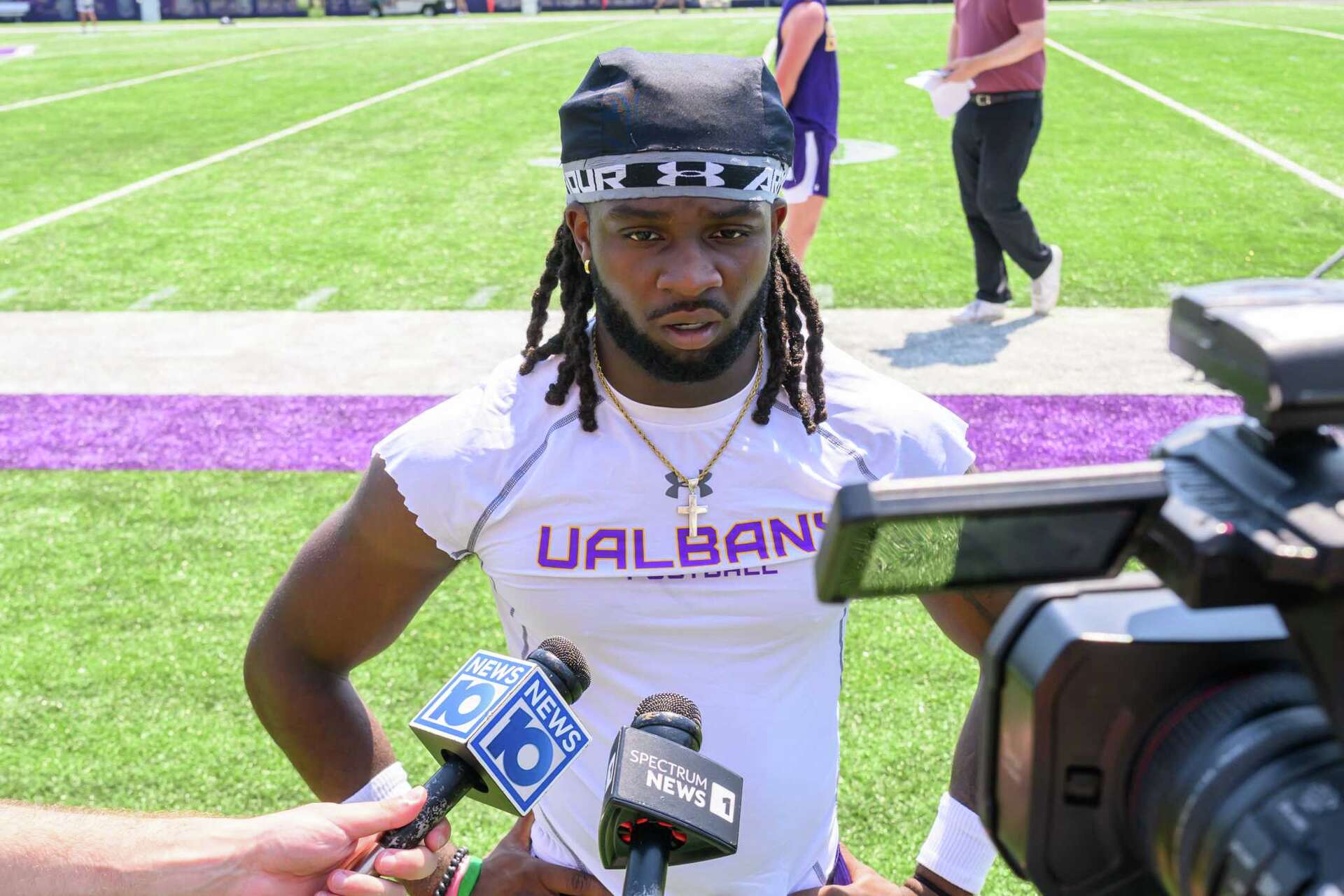 UAlbany interim football coach focused on Senior Day, not his future