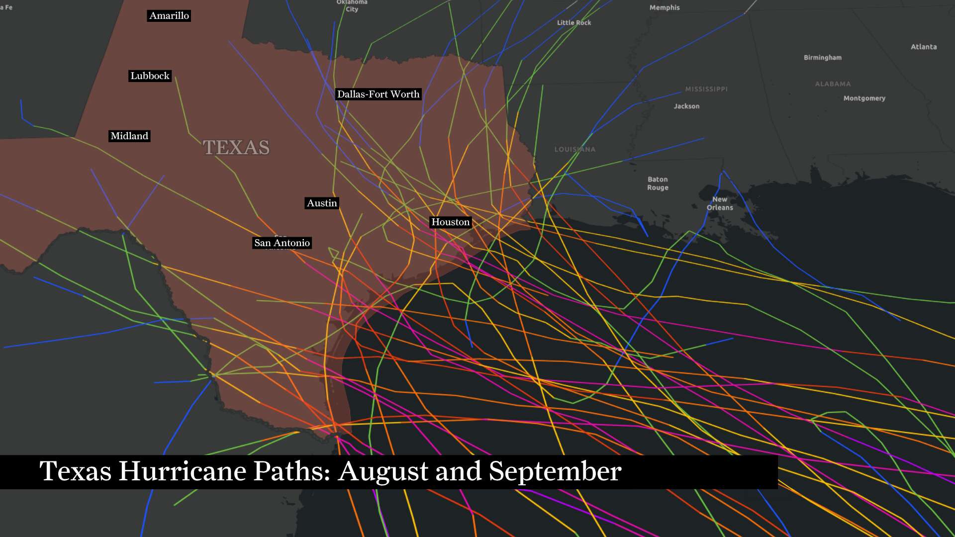 Peak hurricane activity for Texas starts in August. What's coming?