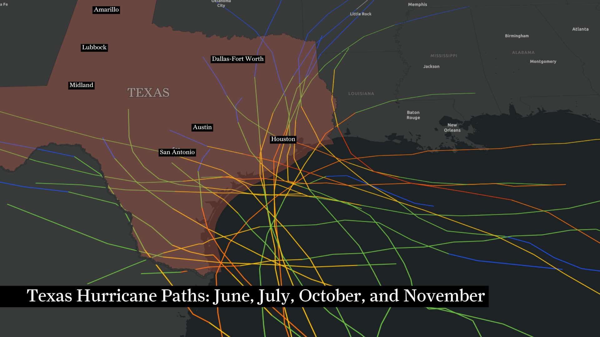 Peak hurricane activity for Texas starts in August. What's coming?