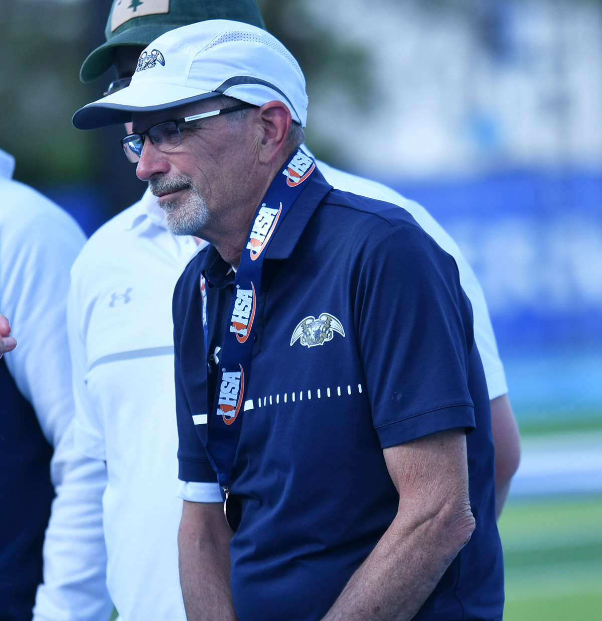 Father McGivney girls track puts on another good show for Jim Helton