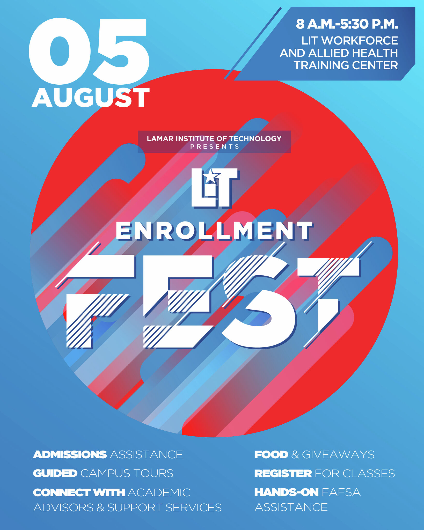 Lamar Institute of Technology hosts Enrollment Fest with campus tours