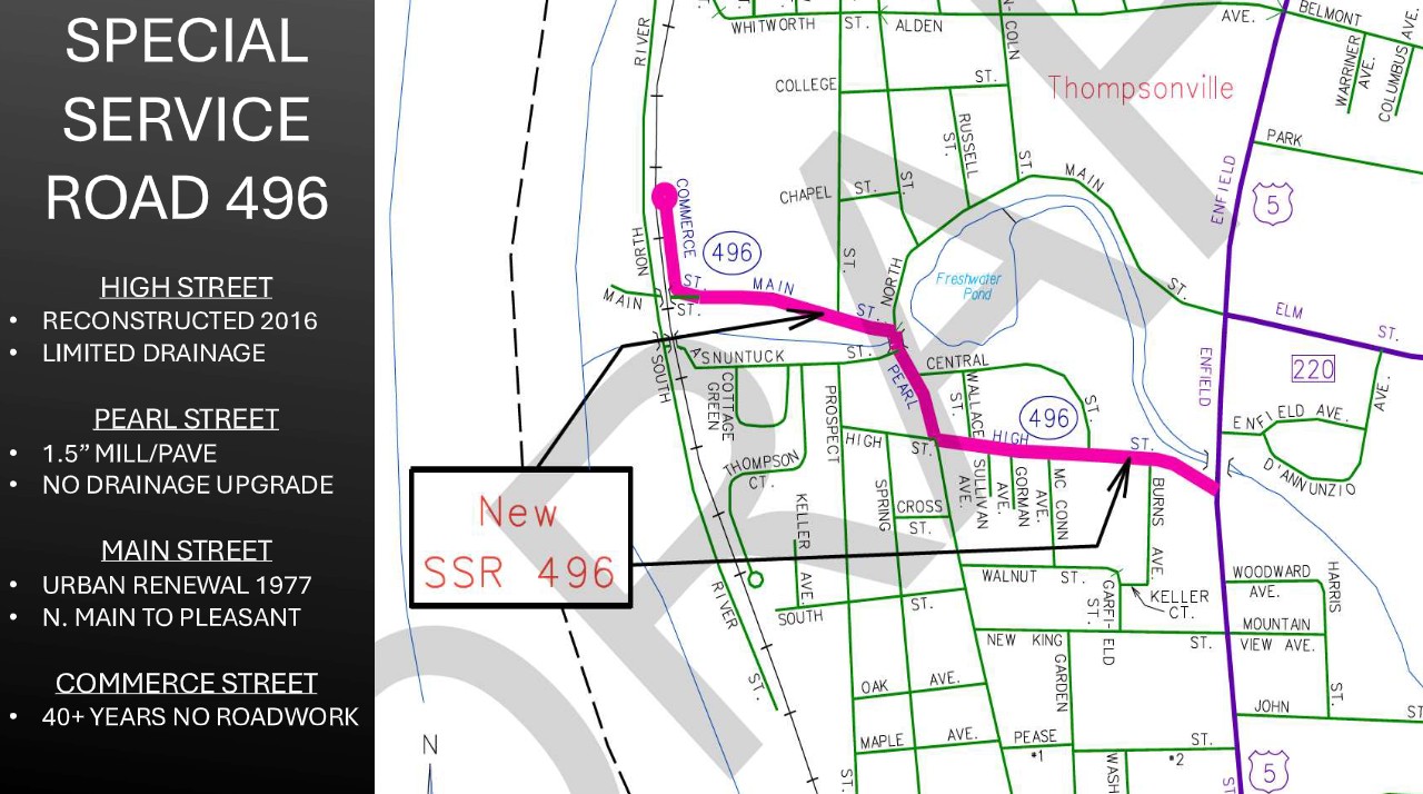 CT aims to turn Enfield streets into a state road