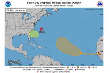 Hurricane tracker: Track Tropical Storm Dexter's path in the Atlantic