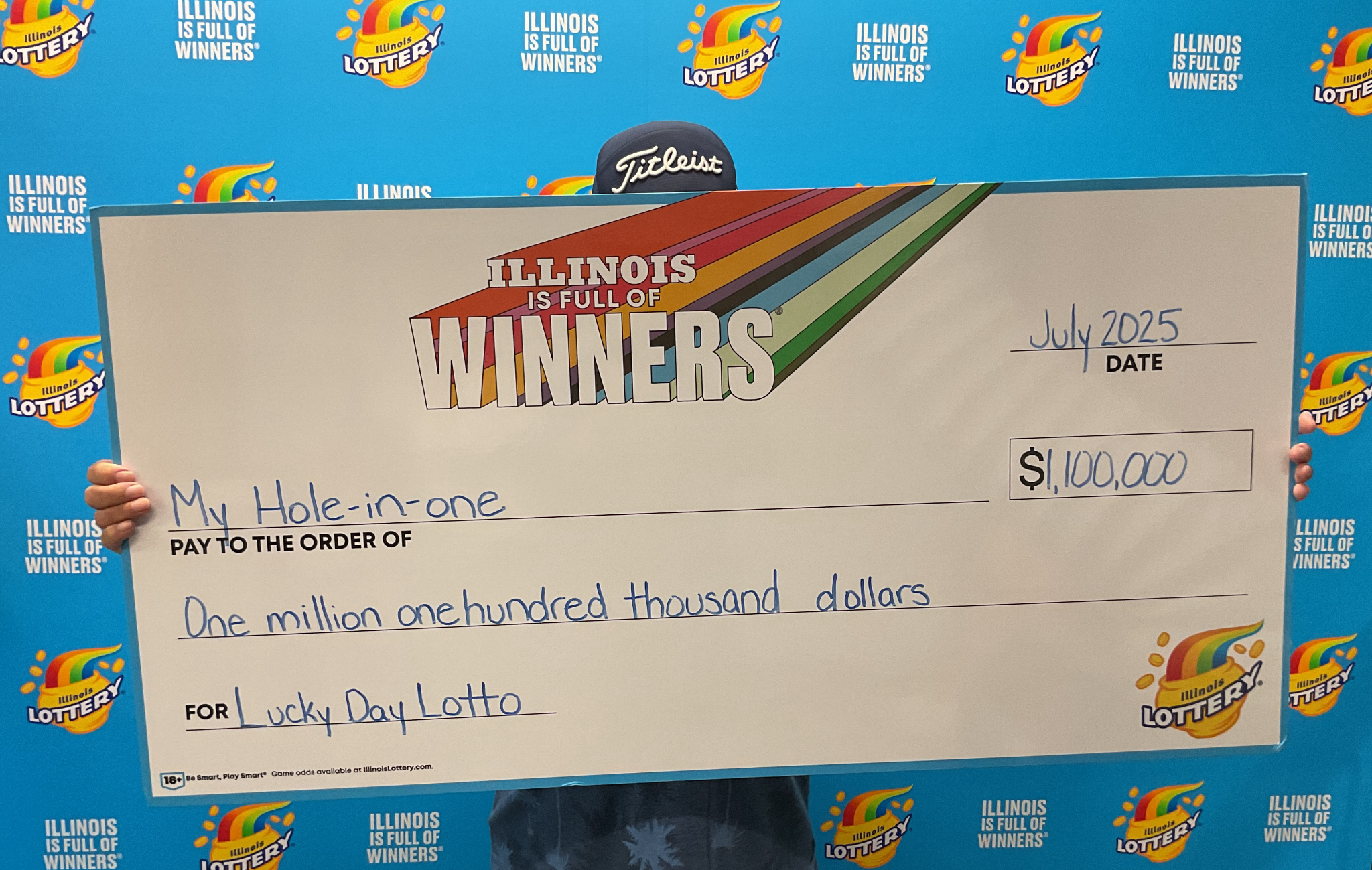 Illinois man claims $1.1M Lucky Day Lotto jackpot online