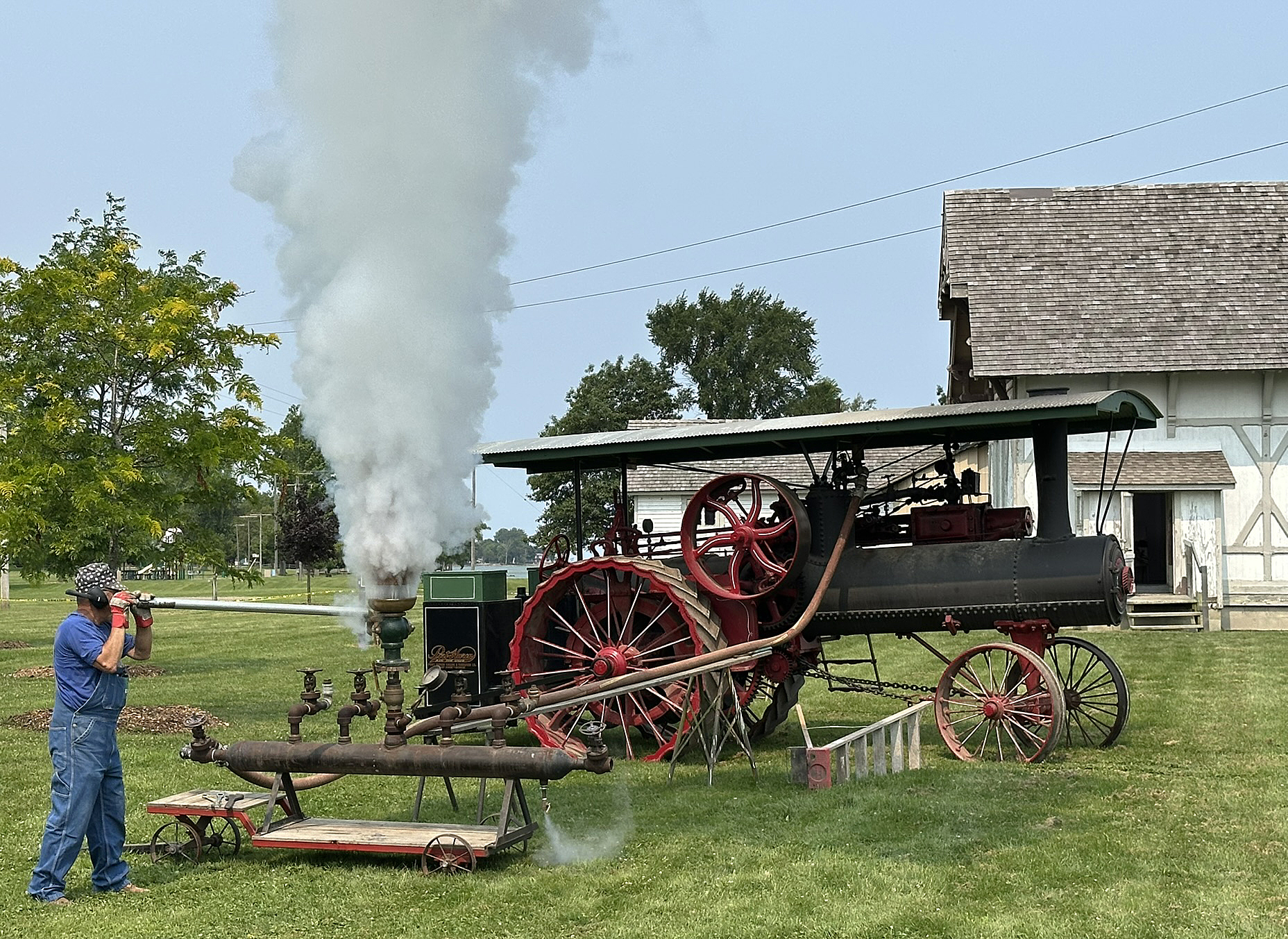 Iron Chief whistle returns at Pointe aux Barques Heritage Festival
