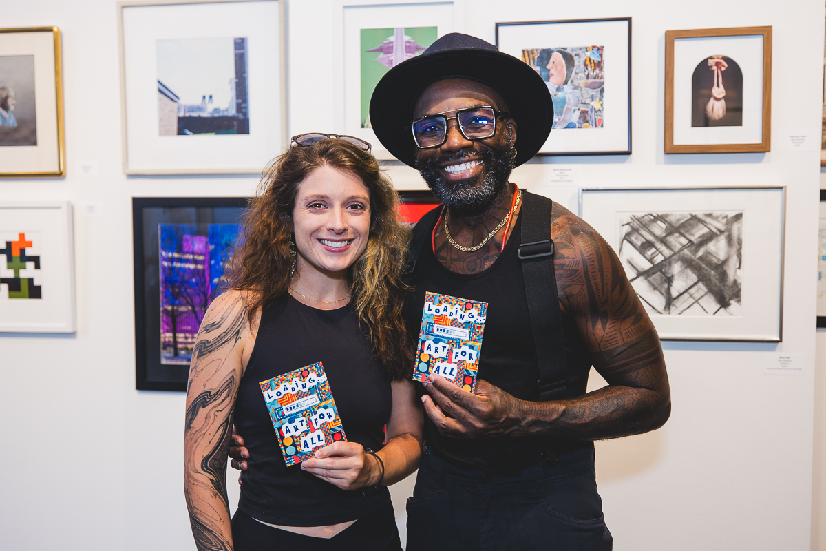 Loading… Art for All! reception 2025