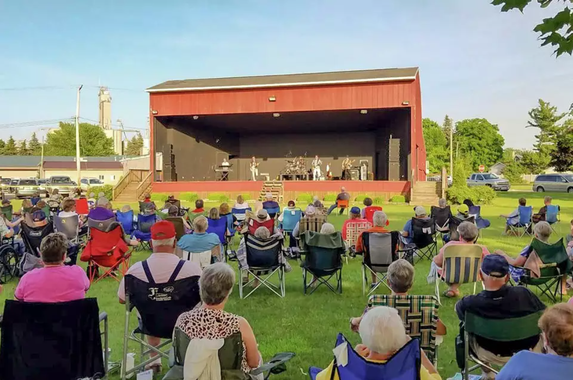 Pigeon Band Shell hosts Rhythm Society Orchestra for last summer show
