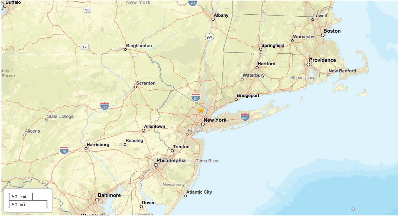 NJ earthquake today felt in parts of Connecticut, USGS says