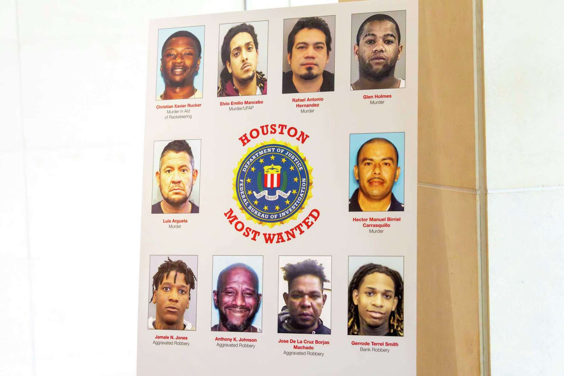 FBI Houston’s most wanted list targets 10 violent fugitives