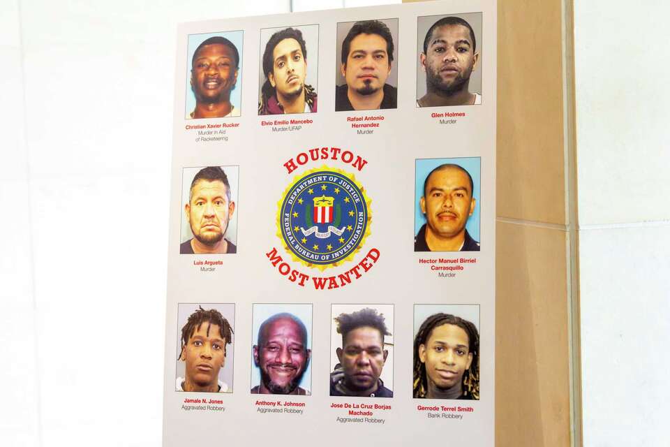 FBI Houston’s most wanted list targets 10 violent fugitives