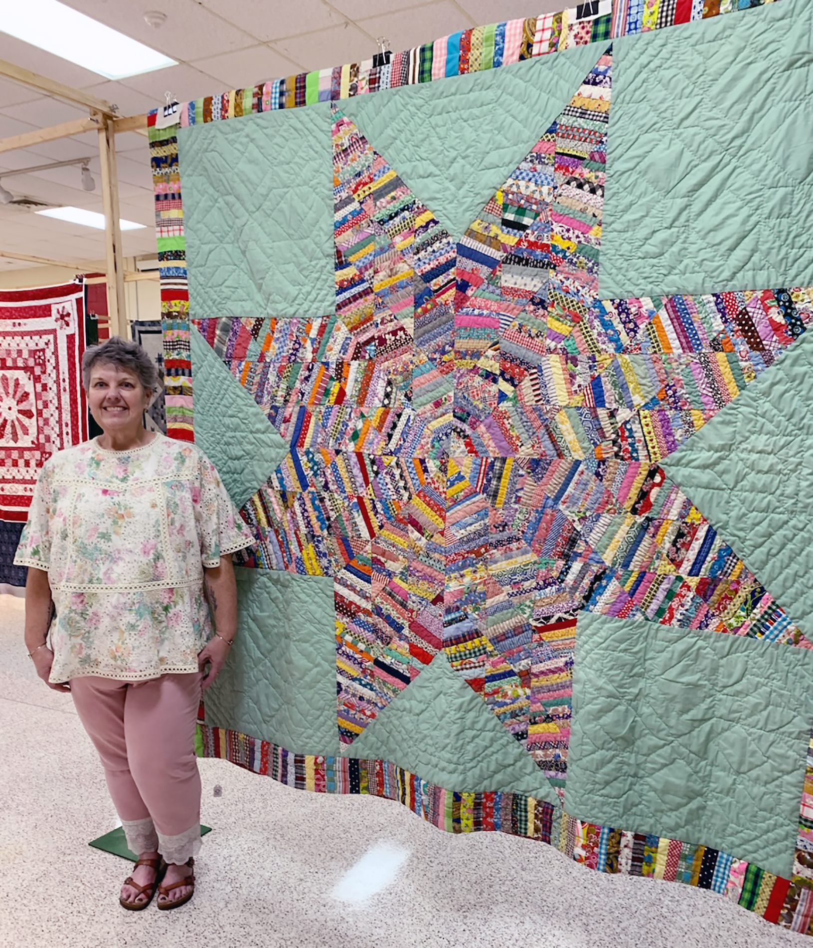 Dougherty's 'Star' is star of quilt show, Skaggs' picture also wins