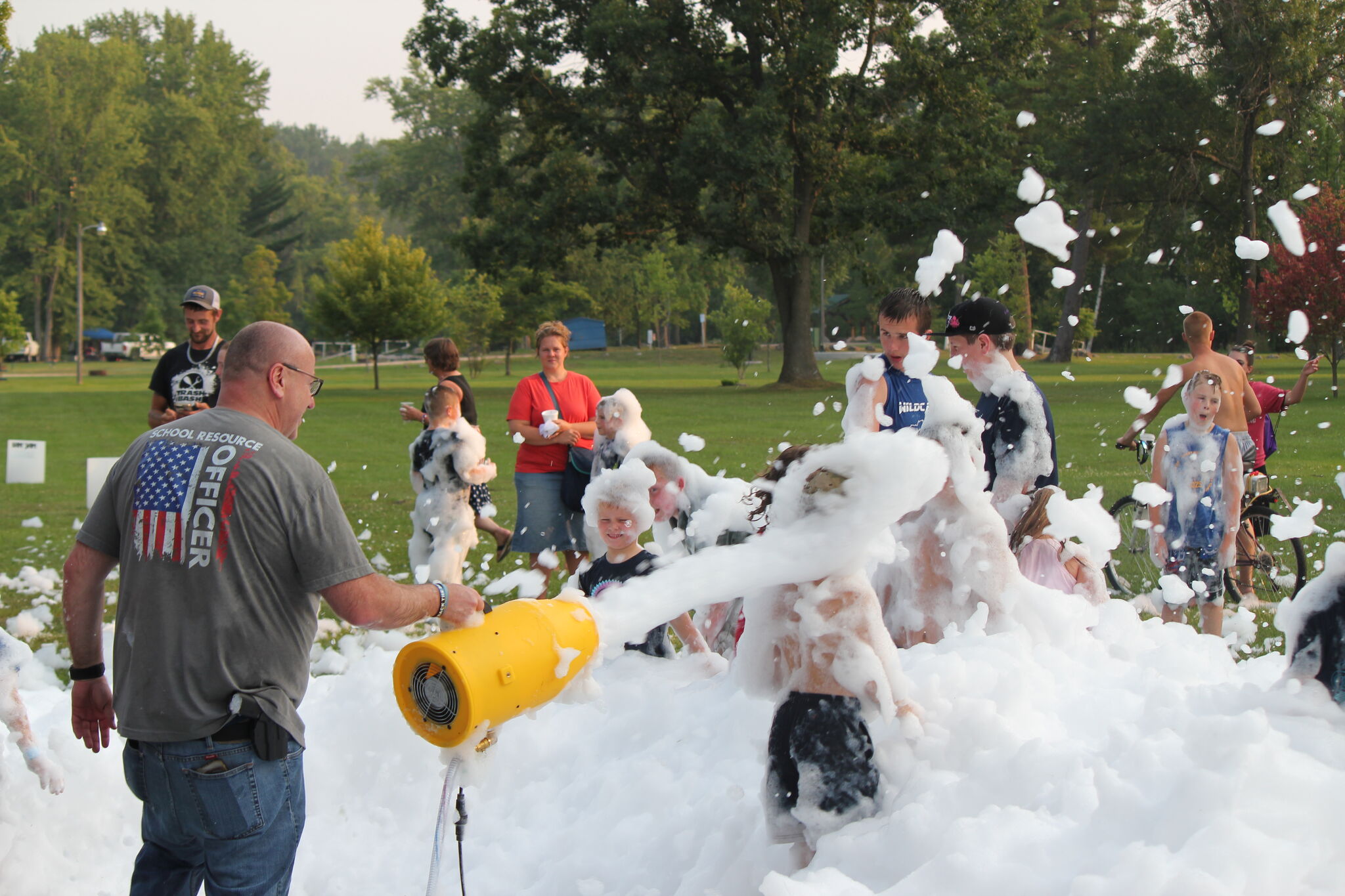 Evart Michigan 'Night Out' brings together first responders, residents