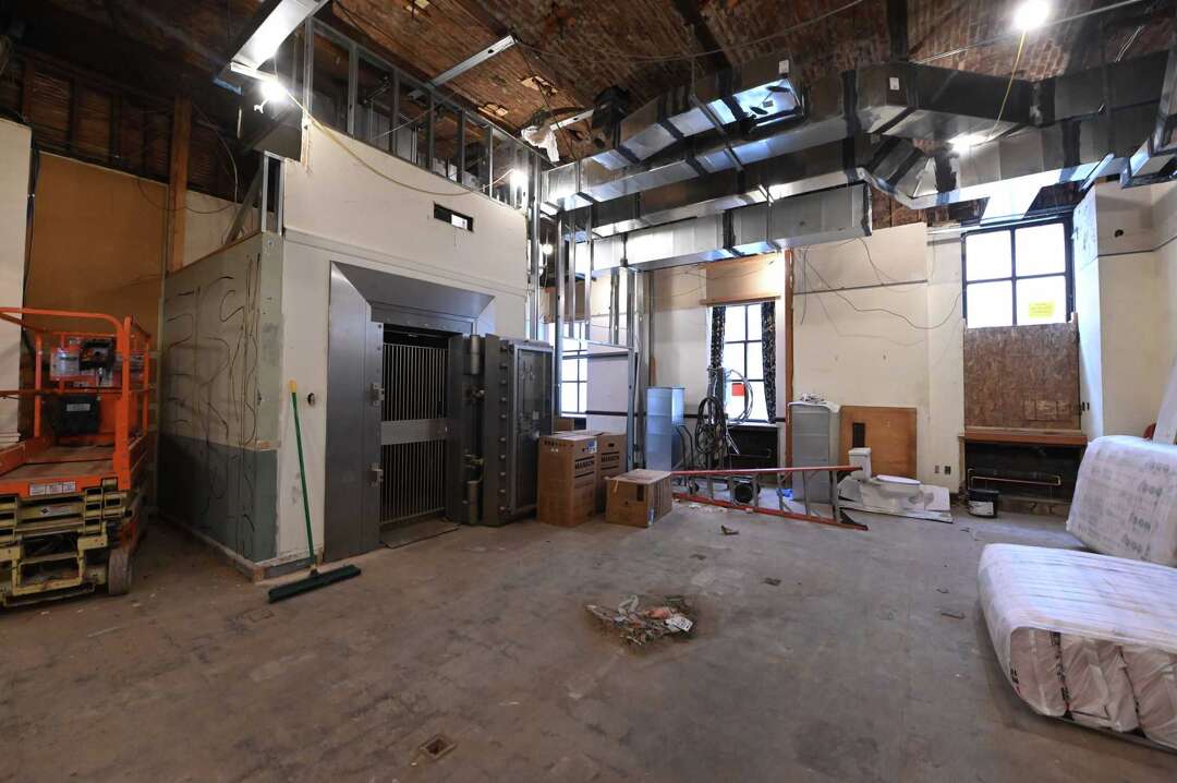 How are renovations going at the Troy Savings Bank Music Hall?