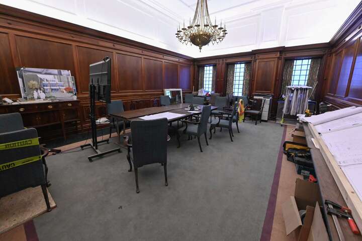 How are renovations going at the Troy Savings Bank Music Hall?
