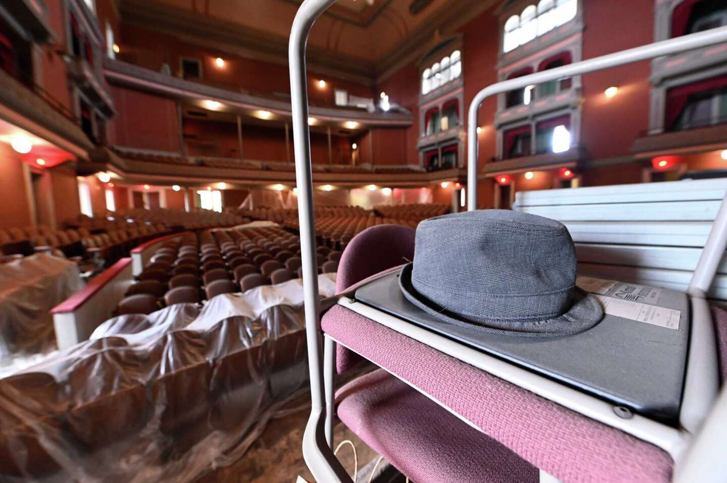How are renovations going at the Troy Savings Bank Music Hall?