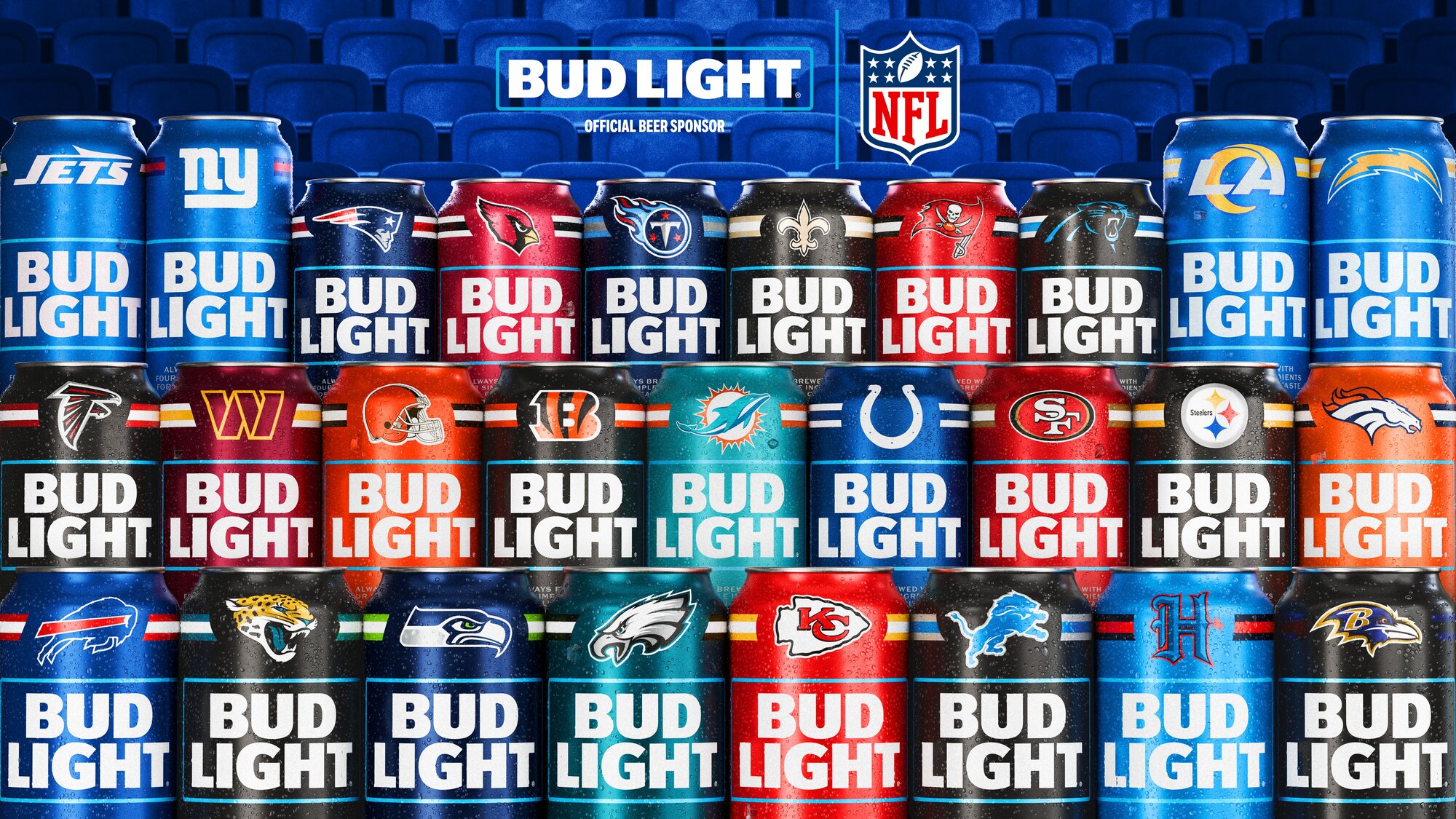 Houston Texans featured on special edition Bud Light cans