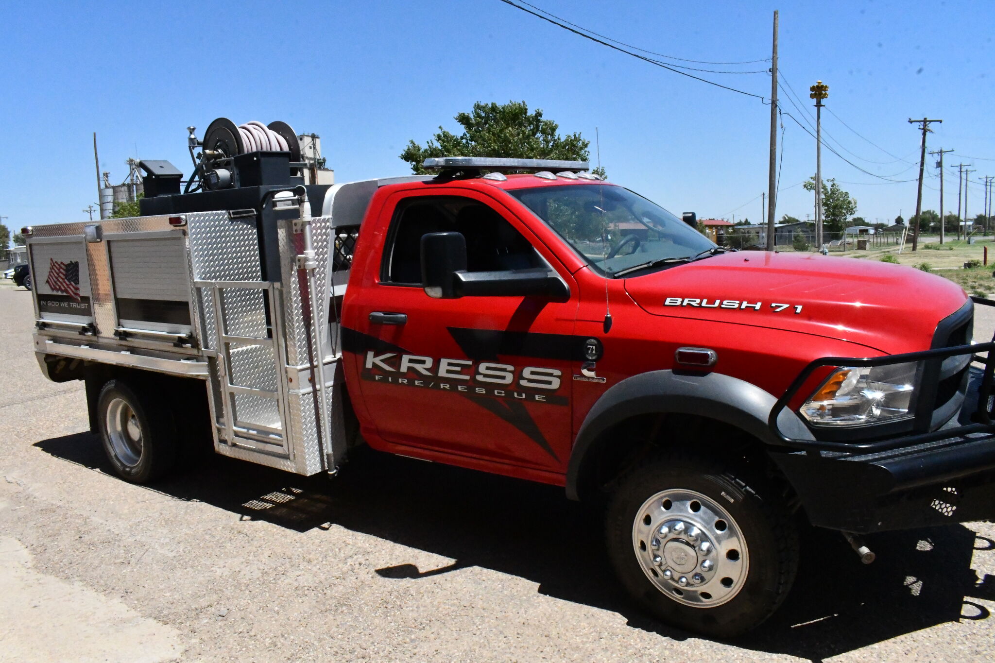 Kress Volunteer Fire Department receives $50,000 donation from Repsol