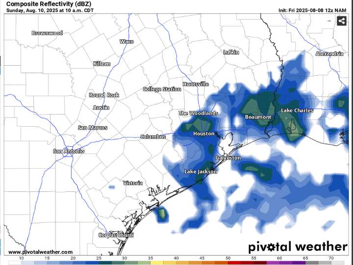What's Austin weather like under 'ring of fire' pattern in Texas?