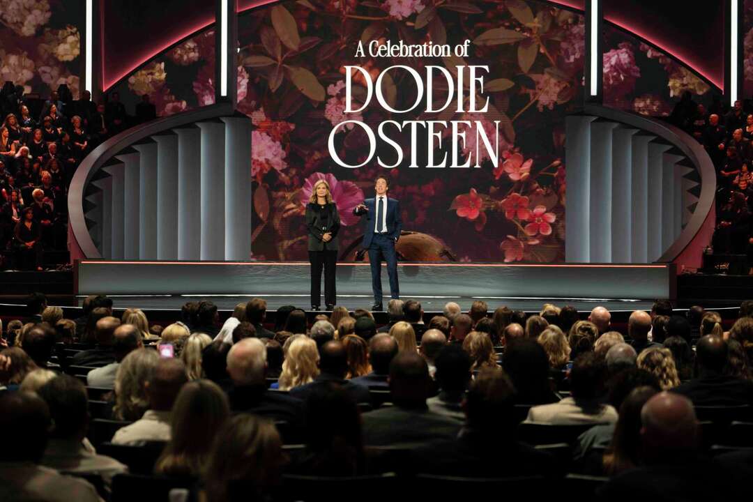 Houston mourns Dodie Osteen at packed Lakewood Church memorial