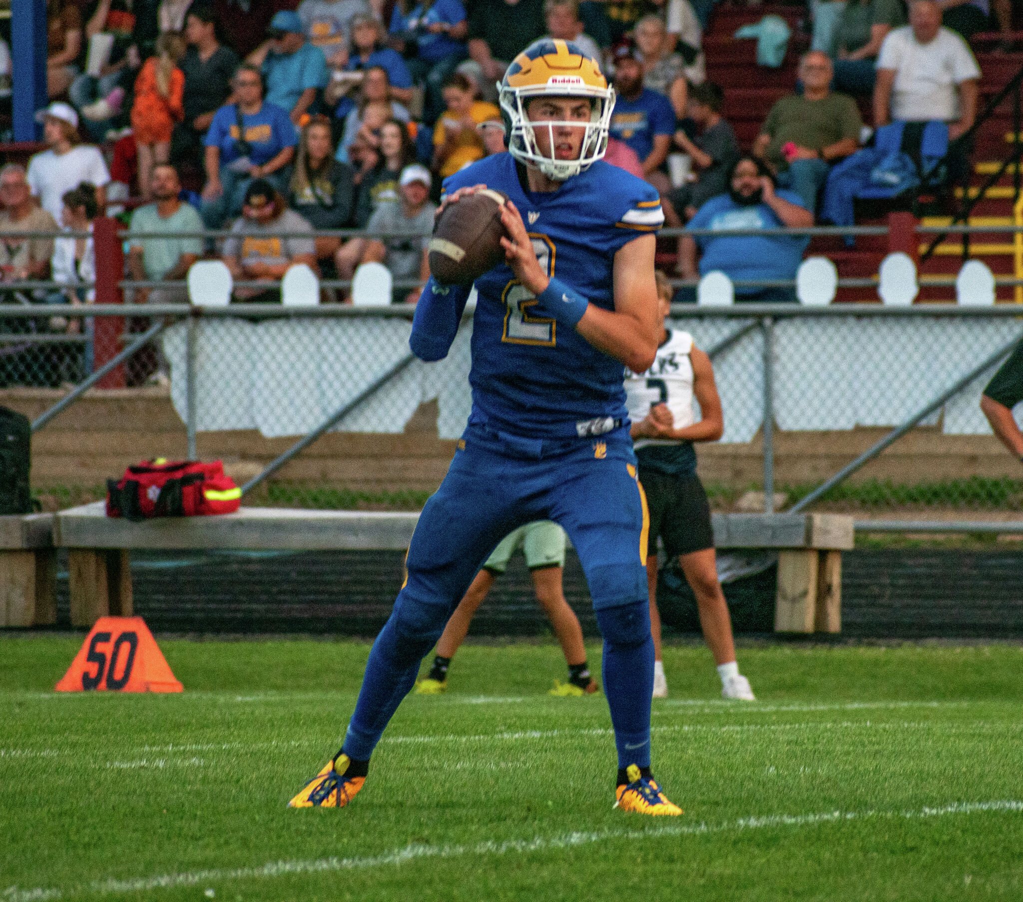 Evart quarterback leads team's title hopes