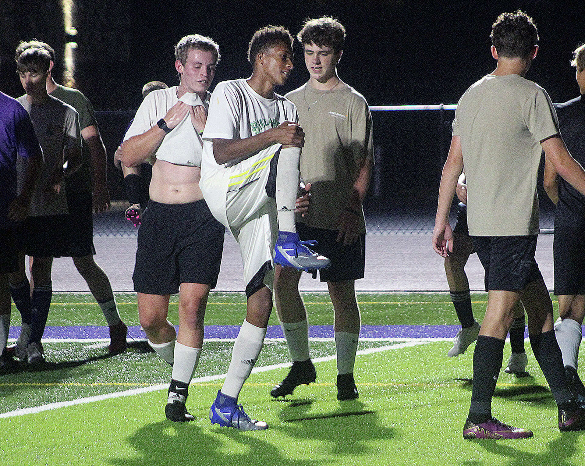 CM boys soccer starts preseason with midnight practice