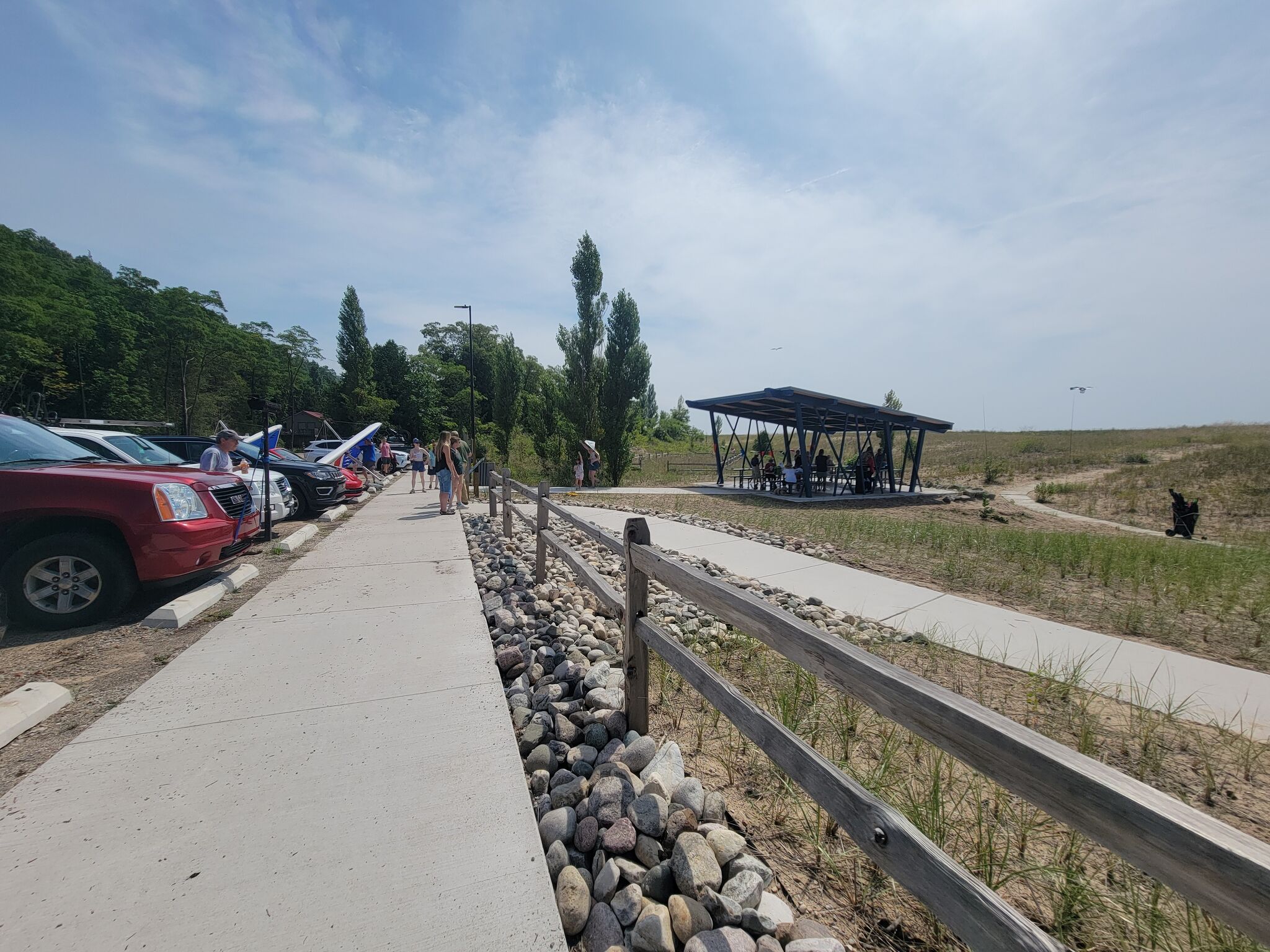 Elberta Beach Improvements bring new amenities