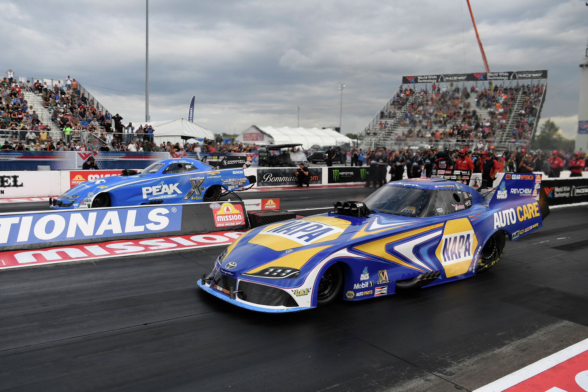 NHRA Midwest Nationals brings night runs to WWTR Sept. 26-28