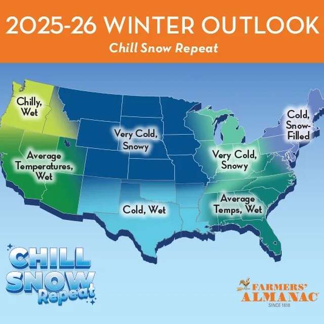 Farmers' Almanac predicts cold and snowy winter for Michigan