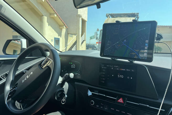 What those new cars with the sensors driving around Calif. are doing