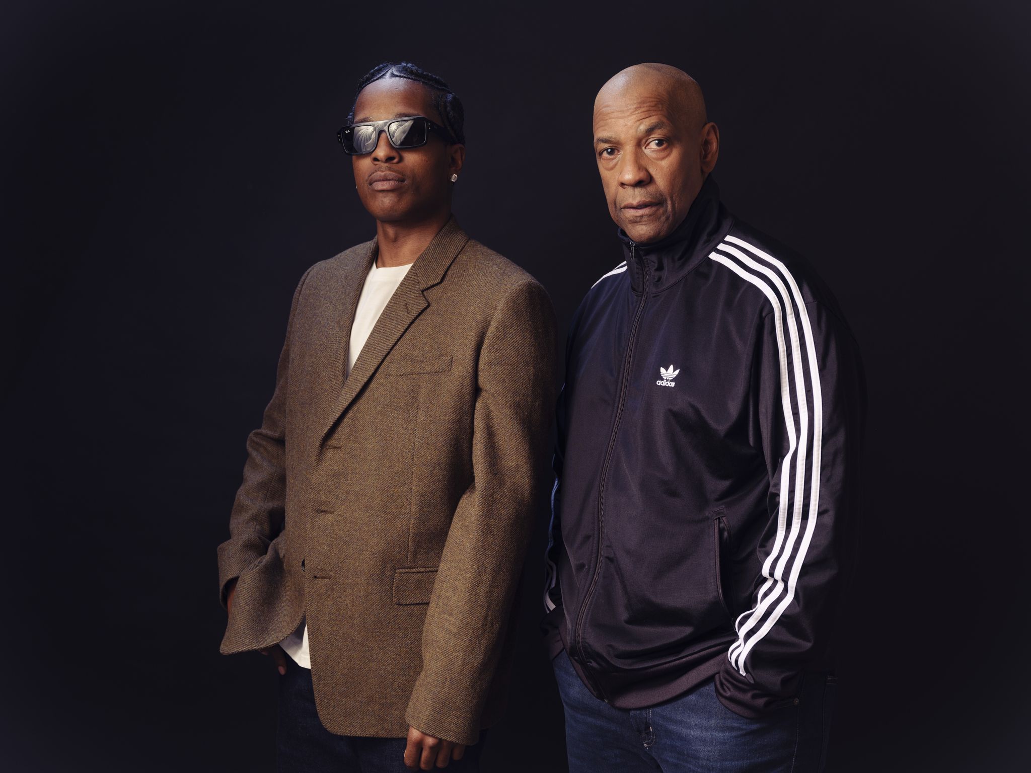 Denzel Washington and A$AP Rocky had a rap battle. Here's who won