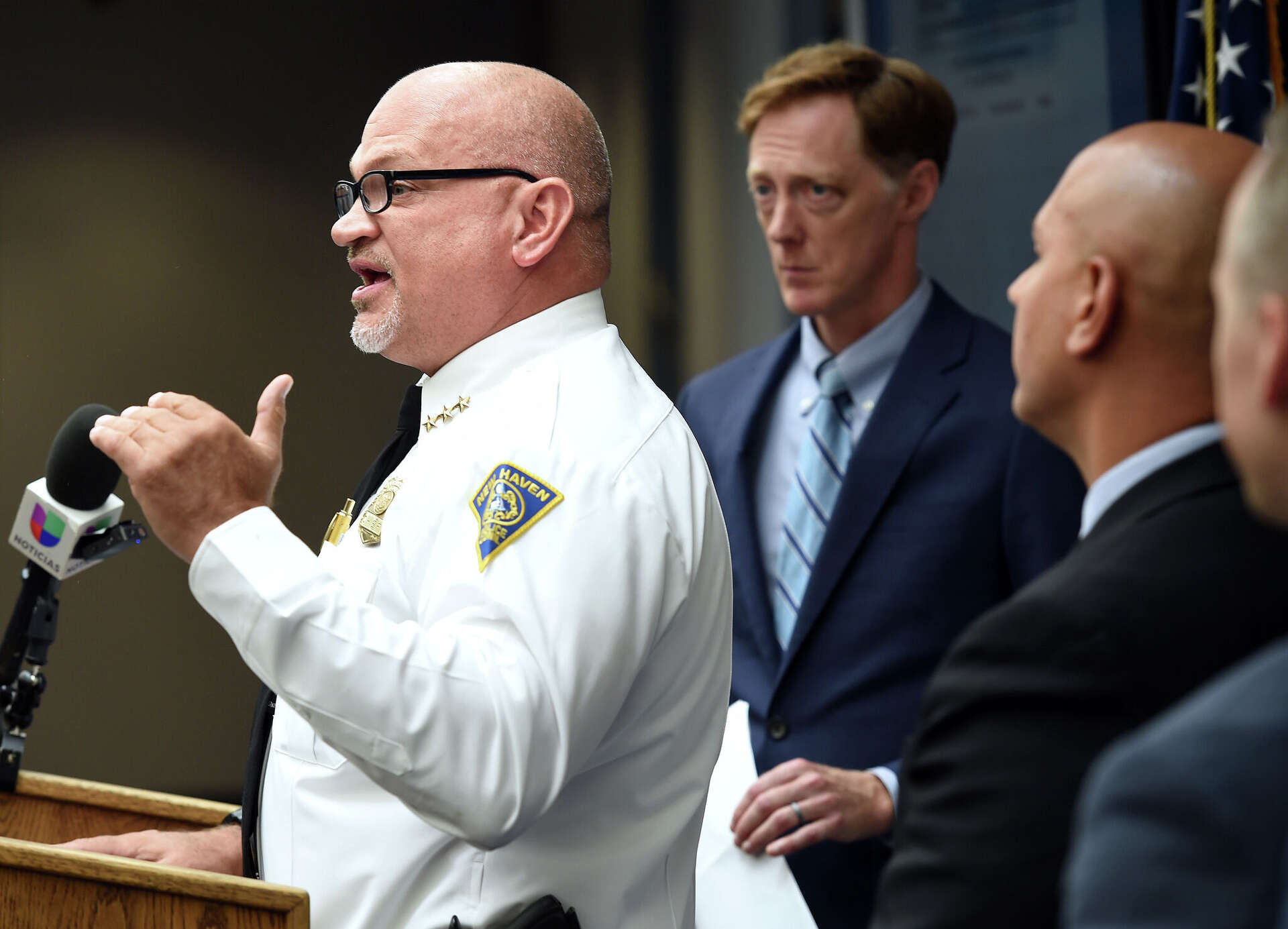 New Haven officials tout drop in violent crime