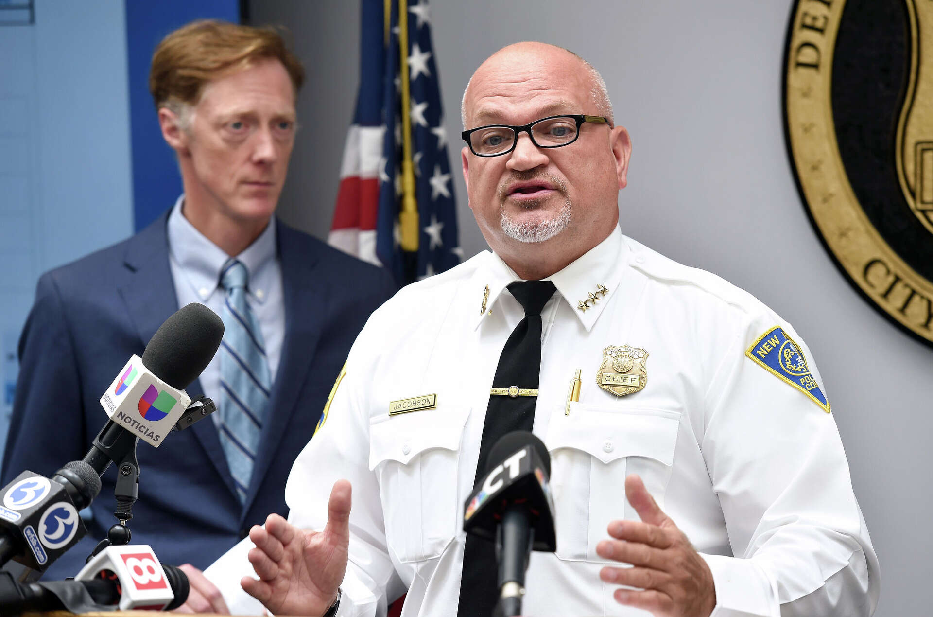 New Haven officials tout drop in violent crime