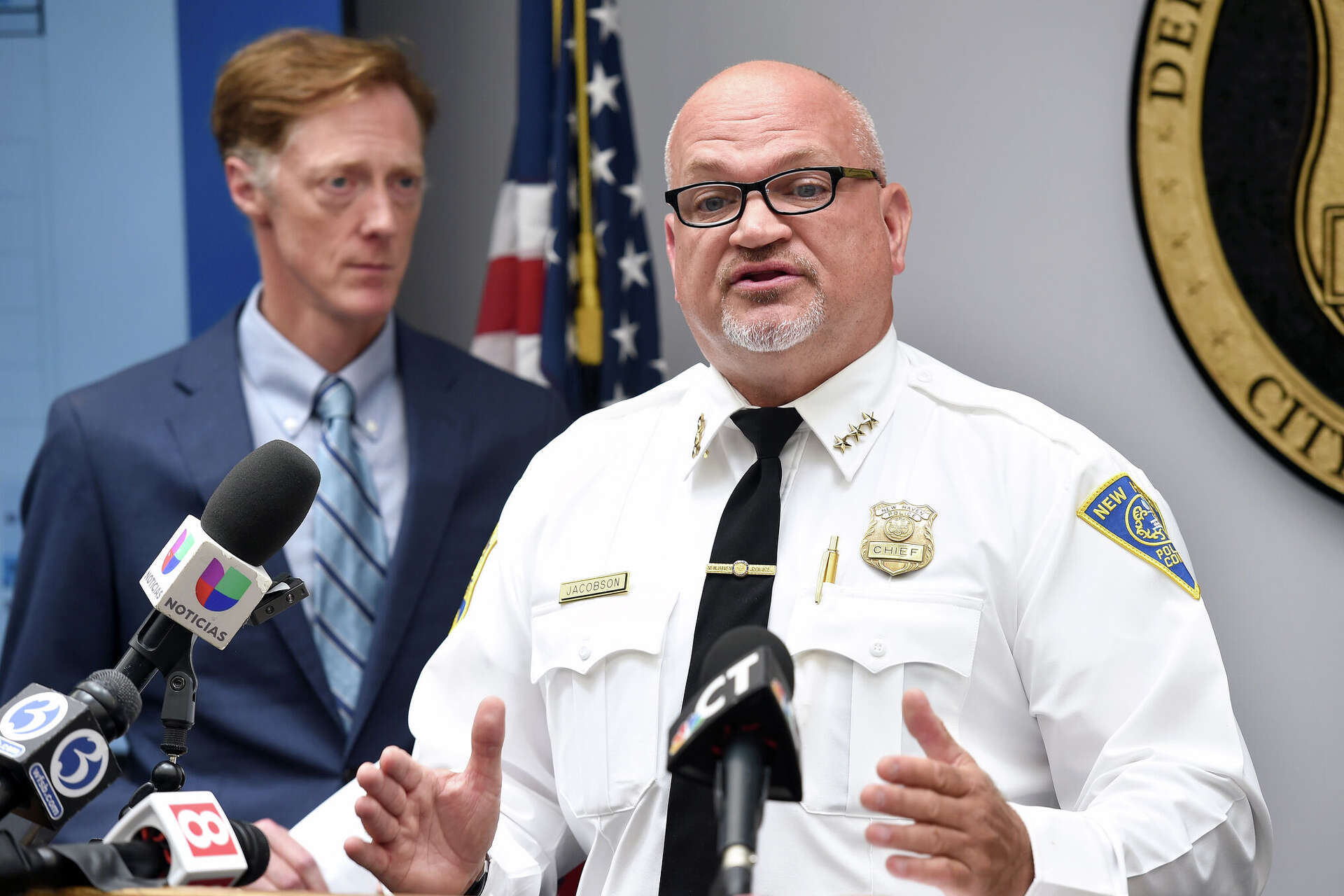 Former New Haven Police Chief Jacobson eligible for six-figure pension