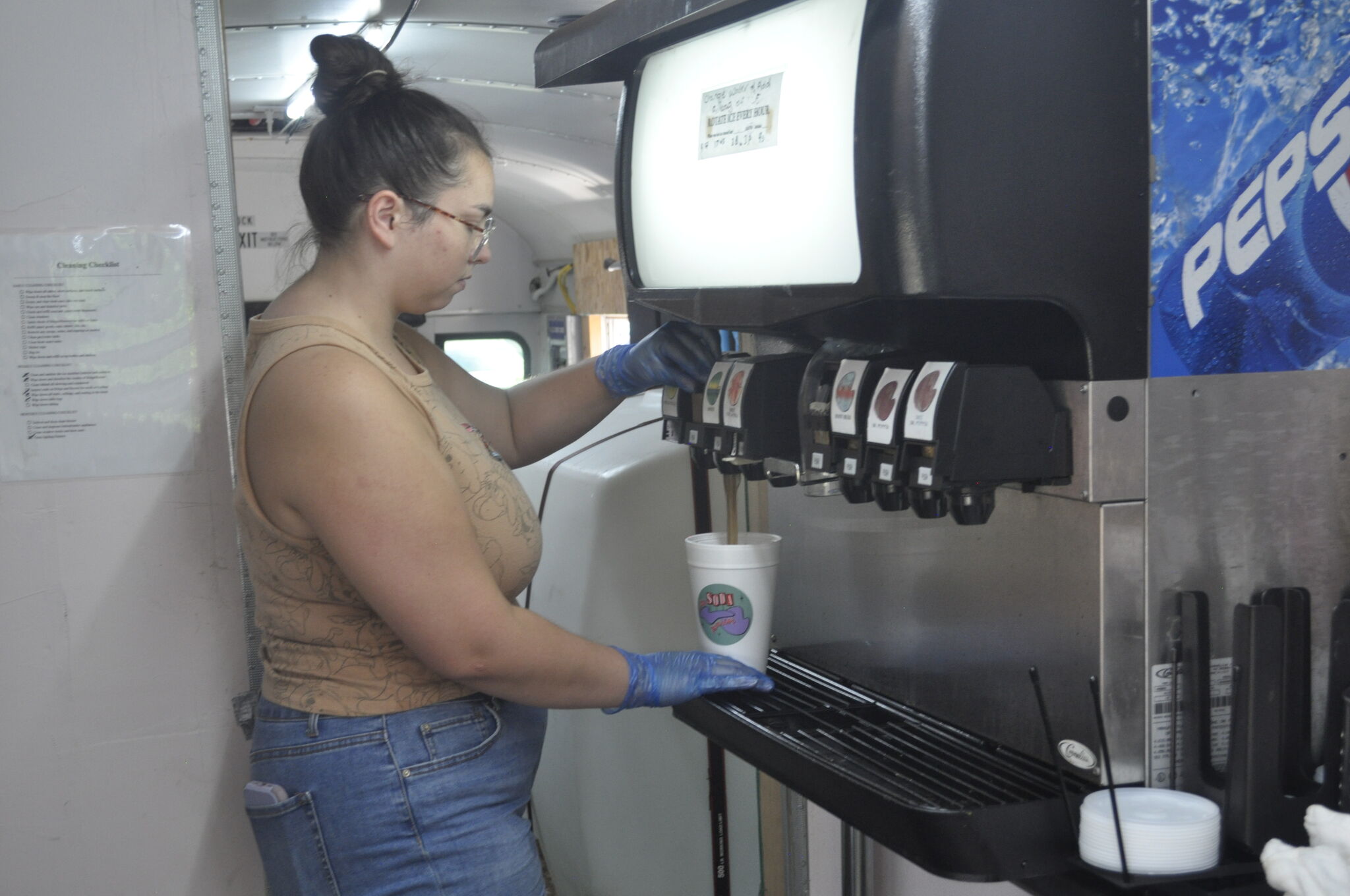 MI Soda Parlor serves up 'dirty sodas' from a bus