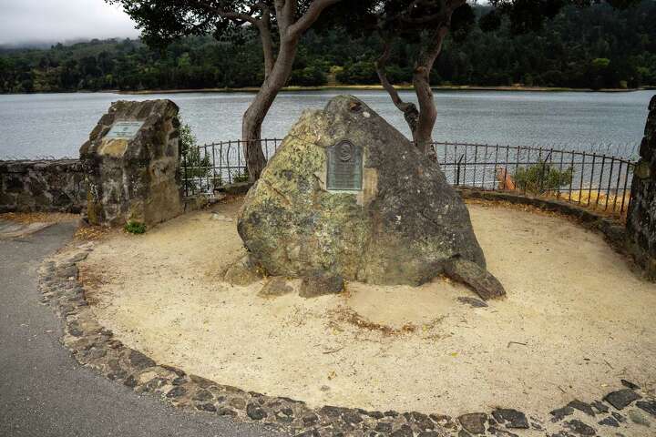 Crystal Springs reservoir has a secret; a town underneath its waters