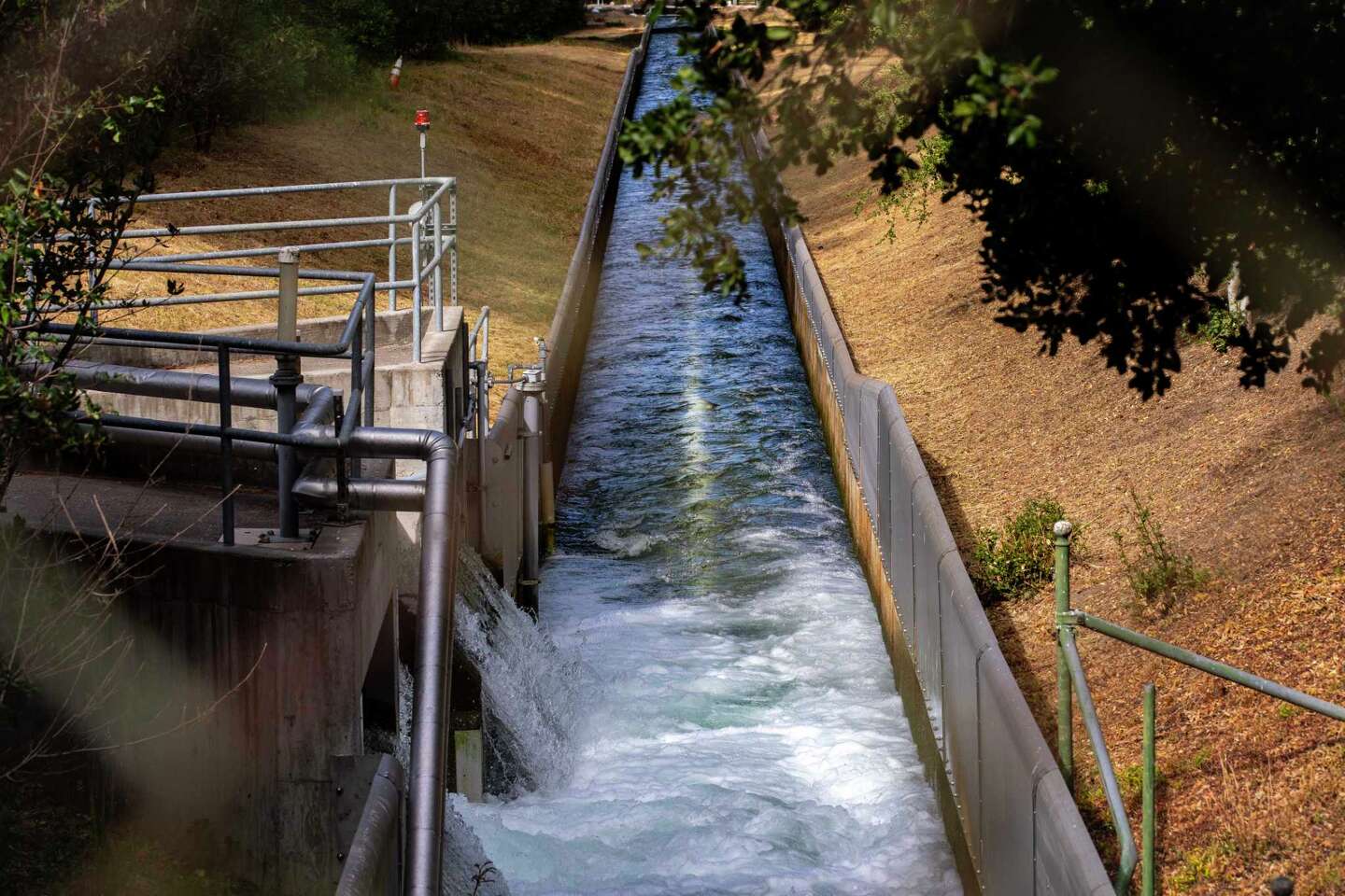 Crystal Springs reservoir has a secret; a town underneath its waters