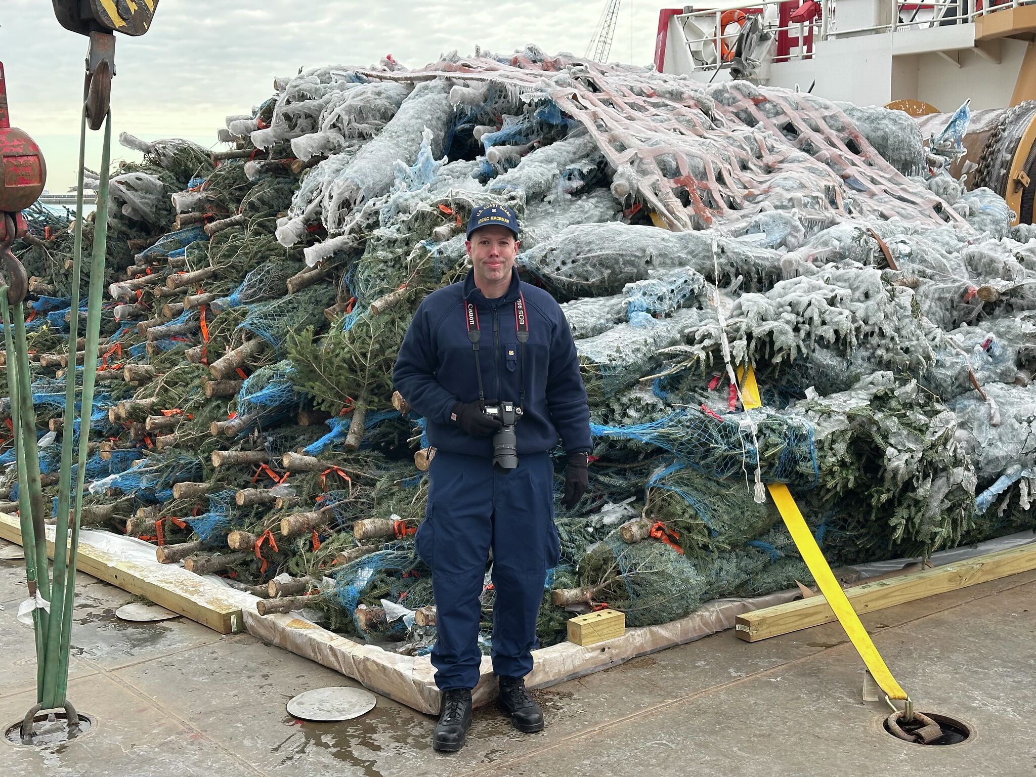 U.S. Coast Guard honors Manistee native Matthew Thompson