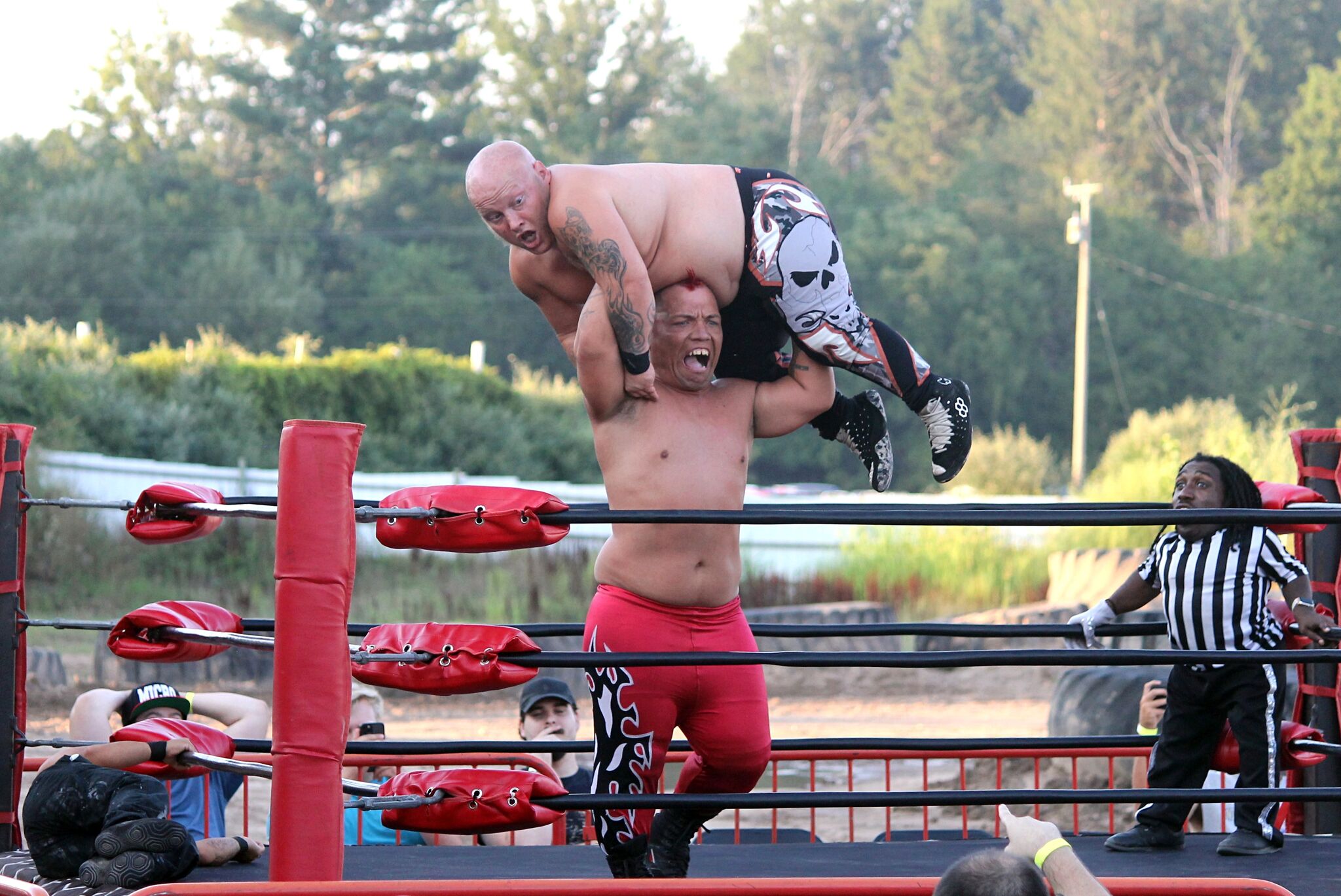 Manistee County Fair features Micro Wrestling Federation