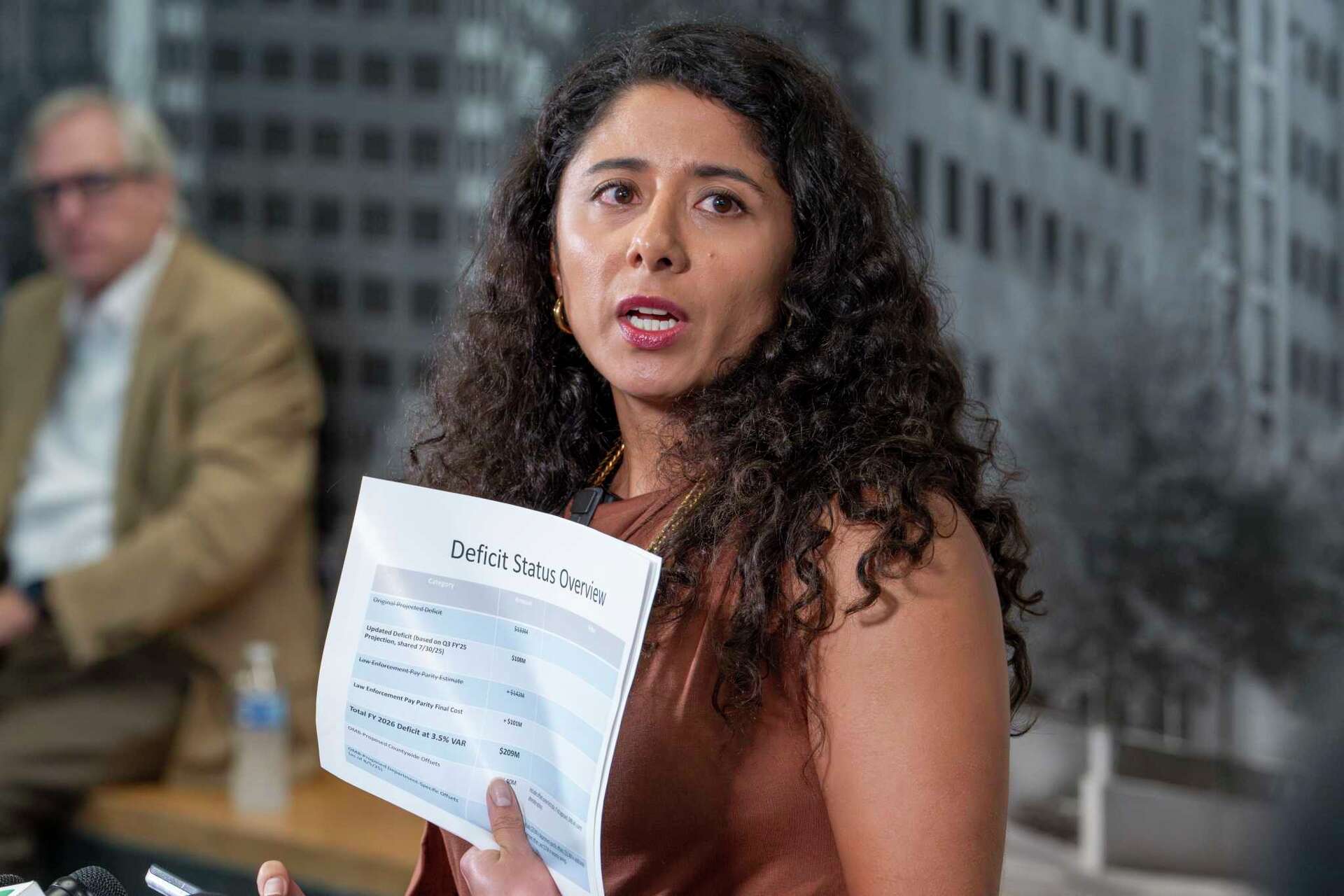 Harris County cuts target departments as $48M budget deficit looms