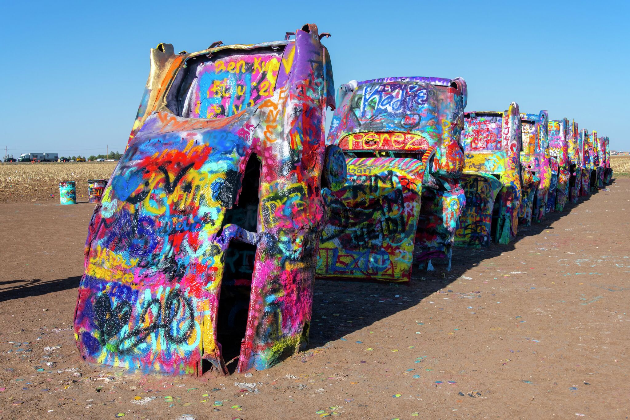 Texas roadside attractions: HGTV spotlights Cadillac Ranch