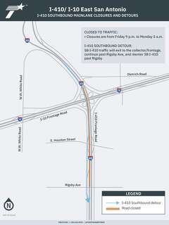 TxDOT warns of Loop 410 closure before flyover ramp launch