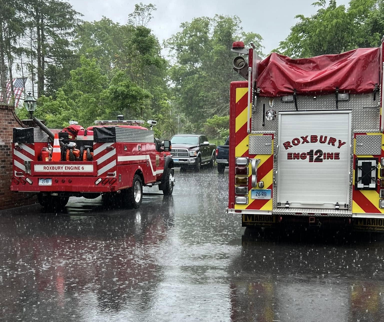 Roxbury fire destroys home, sends firefighter to hospital: Official