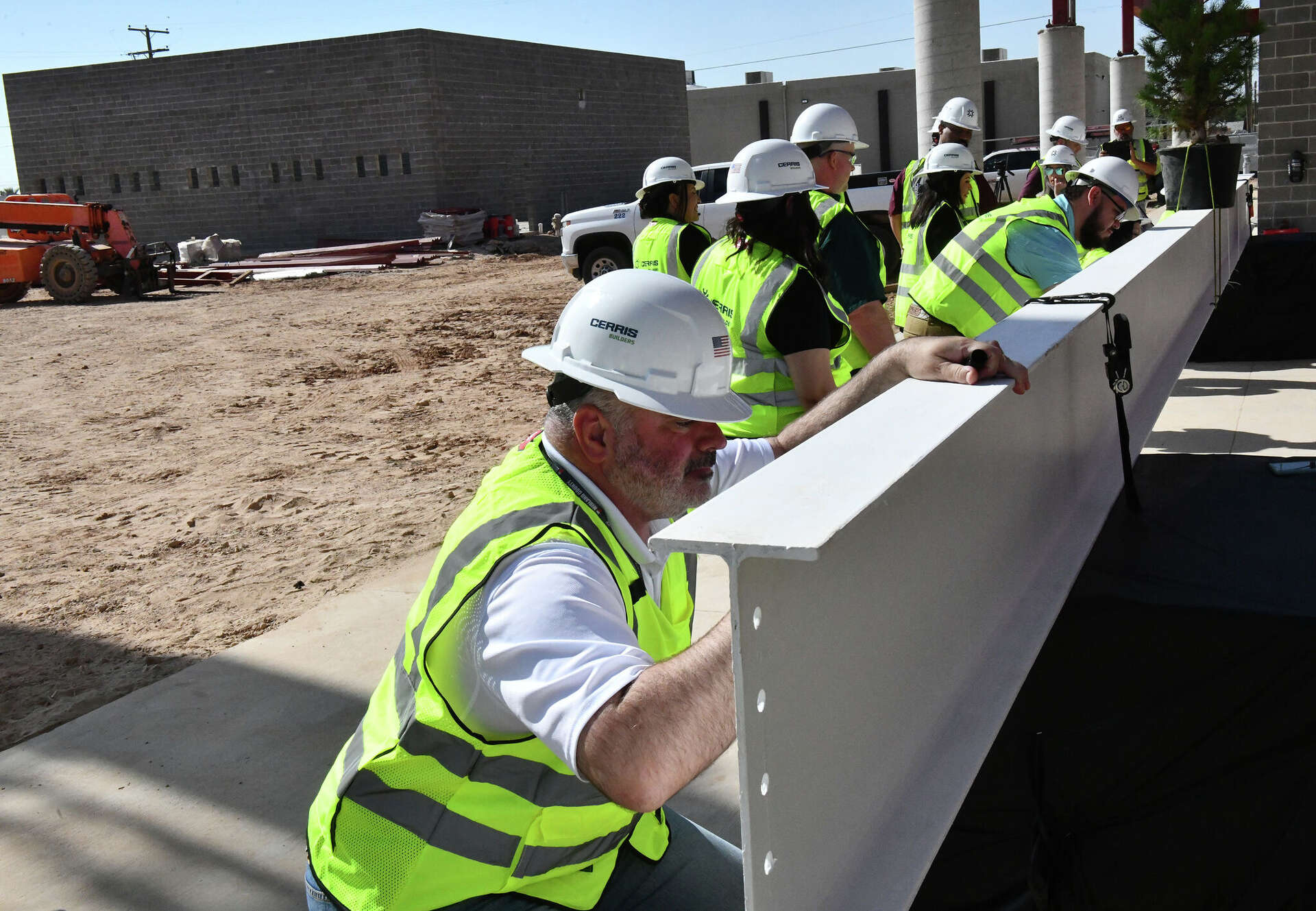 Midland County tops out debt-free Courthouse Annex