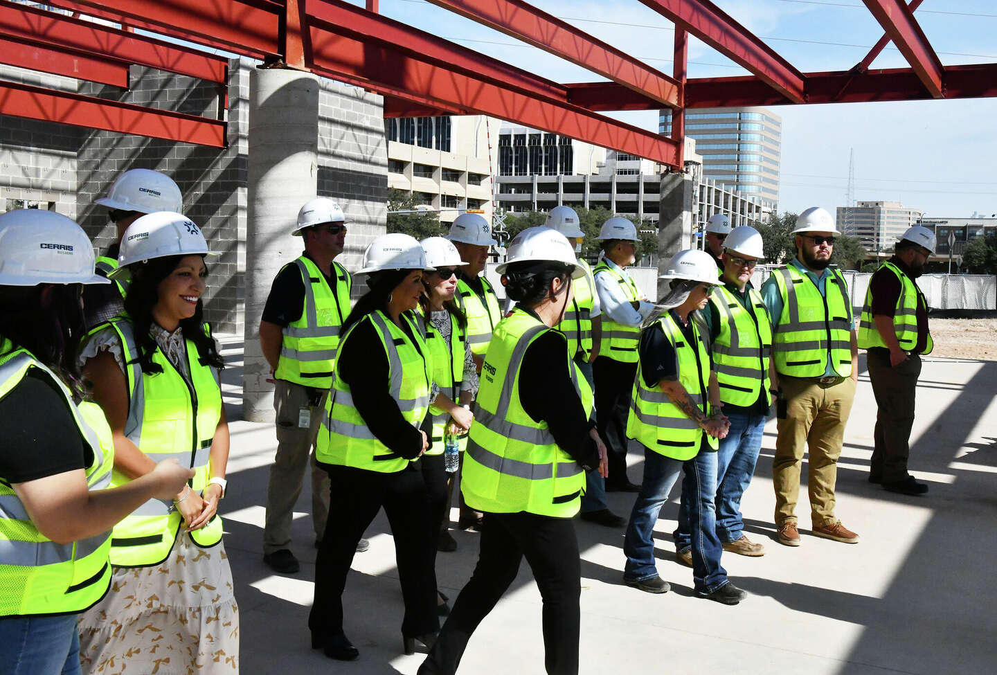 Midland County tops out debt-free Courthouse Annex